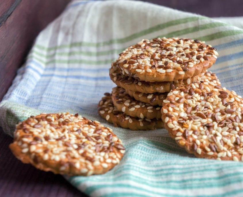 Sesame Cookies Recipe. Gluten-Free Friendly - Levana Cooks